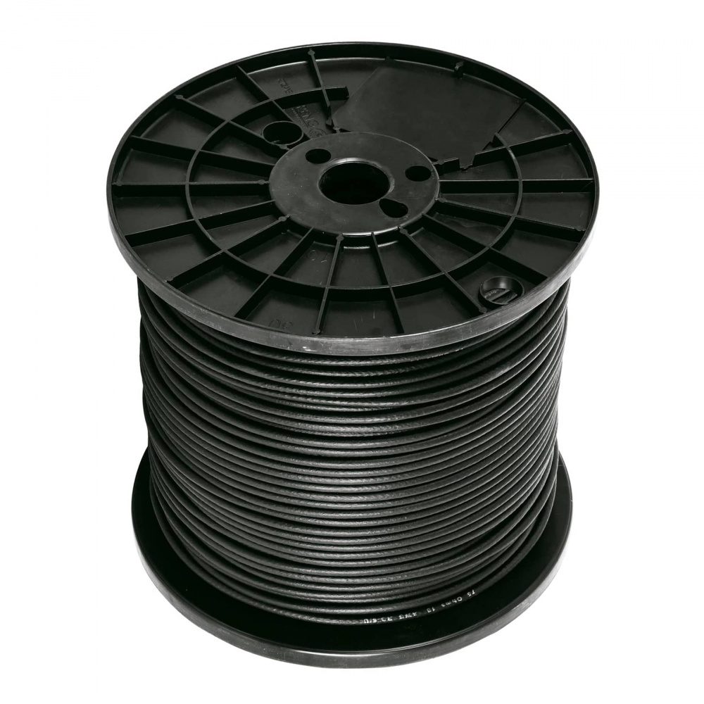 Compra Volteck Bobina de Cable Coaxial RG6, 300 Metros, Negro, 45030 ...