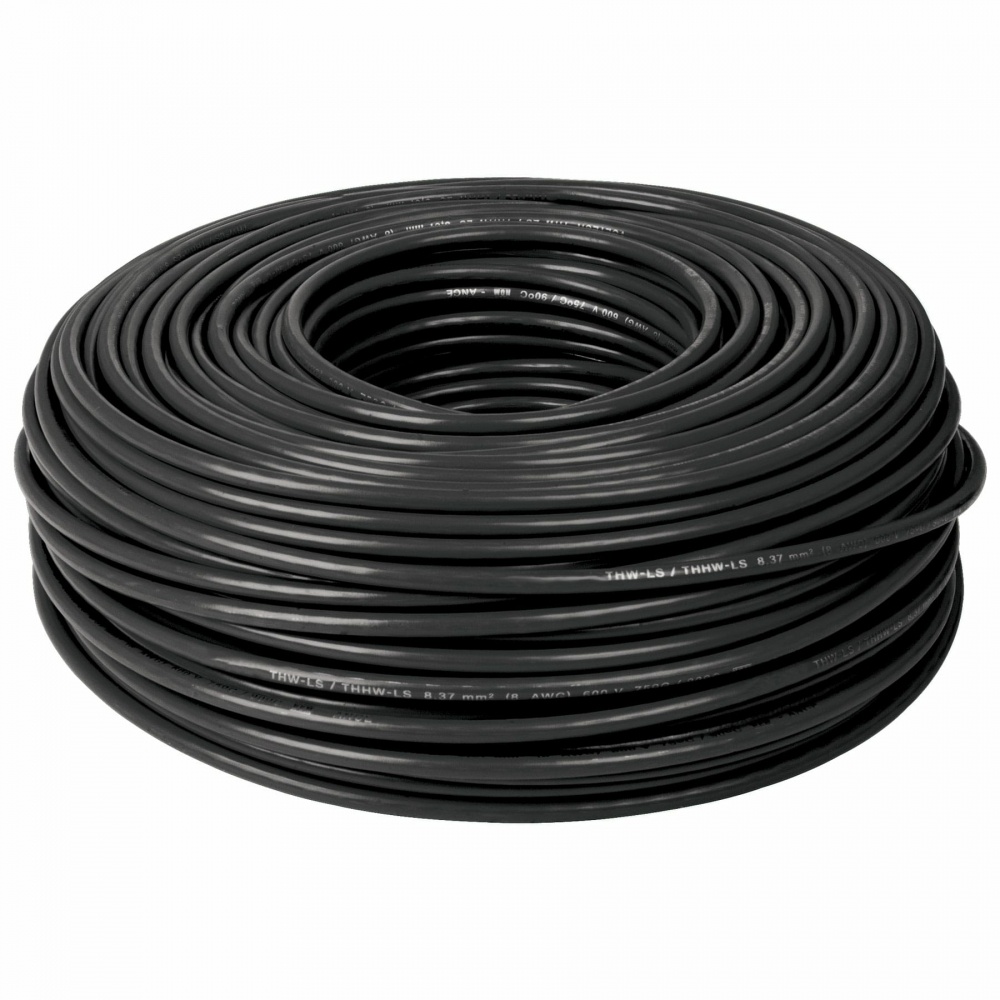 Compra Volteck Bobina de Cable de Cobre con Aislamiento 100m Negro ...