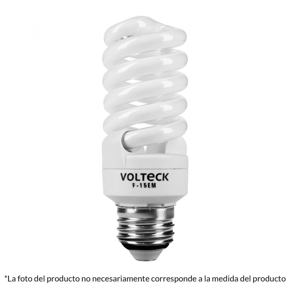 Compra Volteck Foco LED F-15EM, Luz Fría, Base E26/E27, 60W, 48204 ...