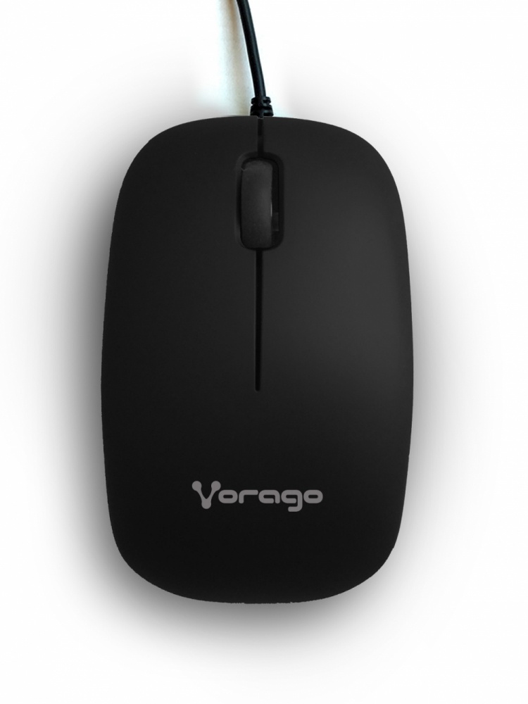 Mouse Vorago Óptico MO-206, Alámbrico, USB, 2400DPI, Negro | Cyberpuerta.mx
