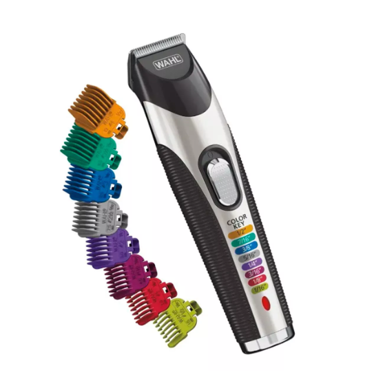 Compra Wahl Rasuradora Color Pro Deluxe, 8 Peines, Negro/Gris, 9891 ...