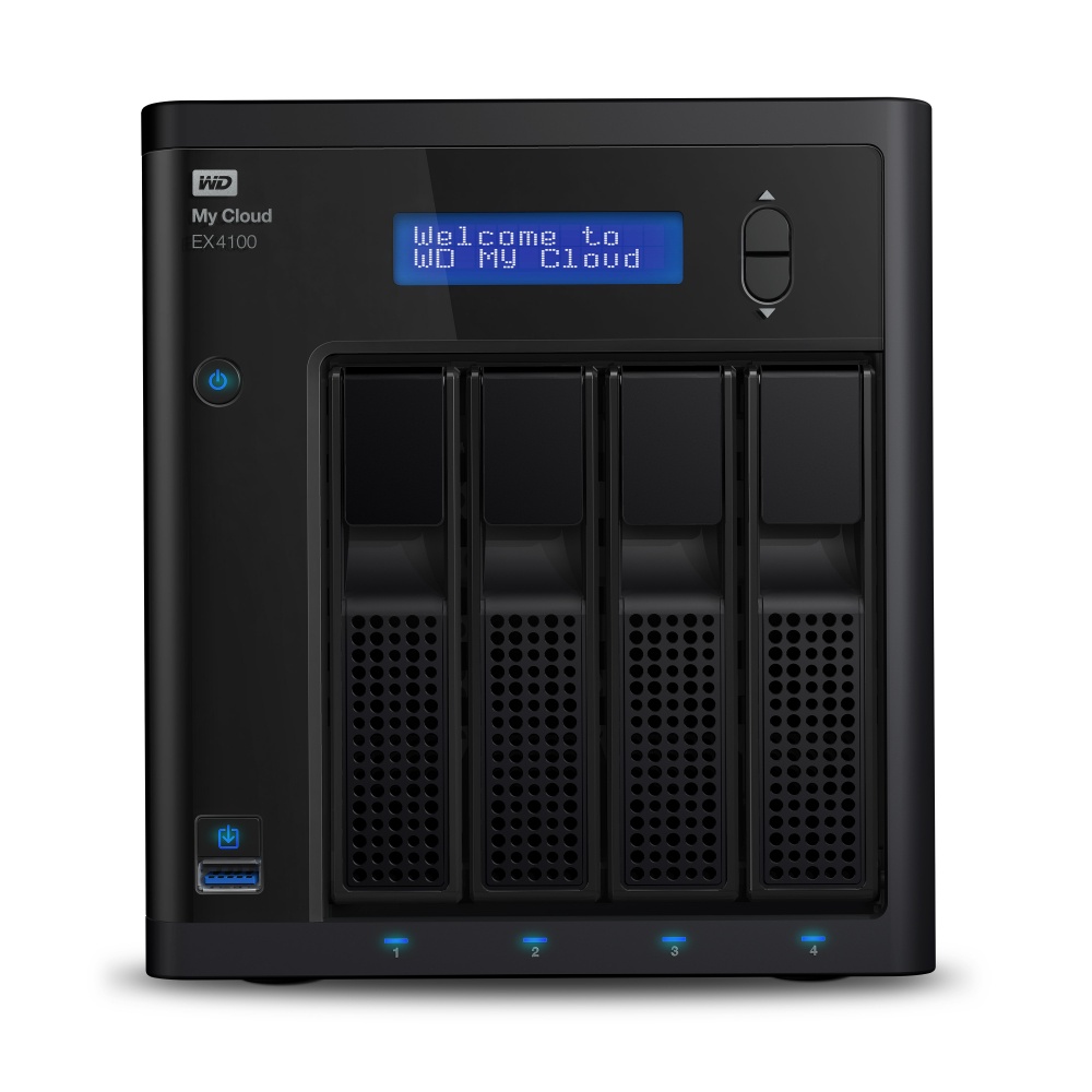 Compra Western Digital WD My Cloud EX4100 NAS 4 x 8TB WDBWZE0320KBK ...