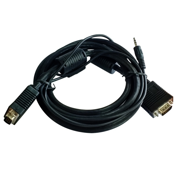 Compra X-Case Cable VGA Macho - VGA/3.5mm Macho, 15m, Negro XCA ...