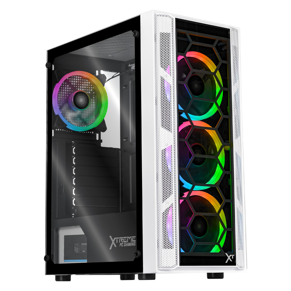 Compra Gabinete Xtreme PC Gaming Kronos Vent Midi-Tower, CXT6000WT ...