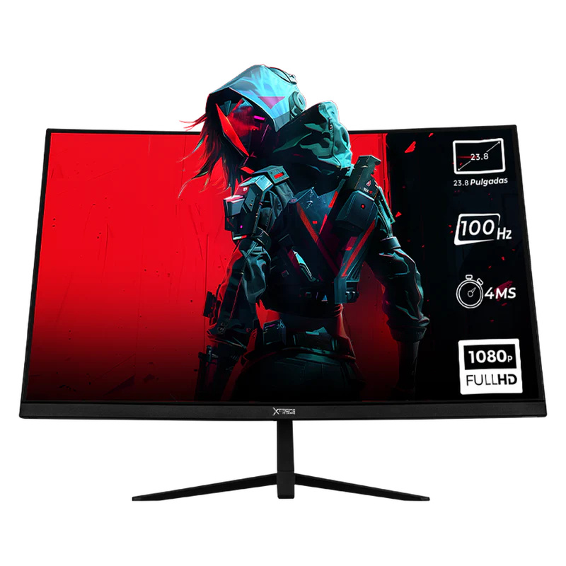 Compra Monitor Gamer Curvo 23.8" 100Hz FHD HDMI MXT2386BK24C ...