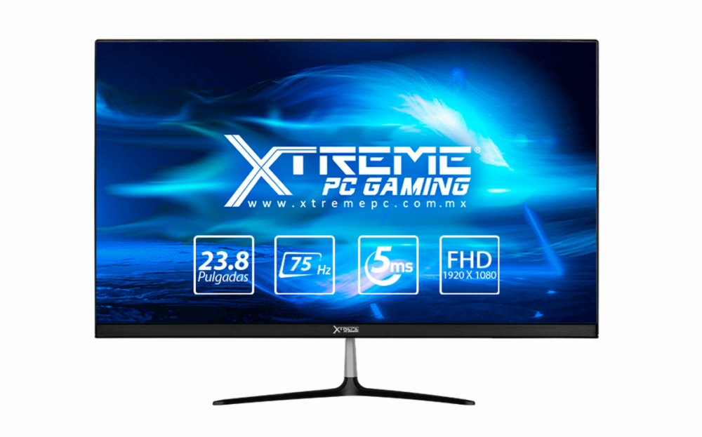 Compra Monitor Gamer Xtreme 23.8" FHD 75Hz G-Sync/FreeSync MXT270BK24F ...