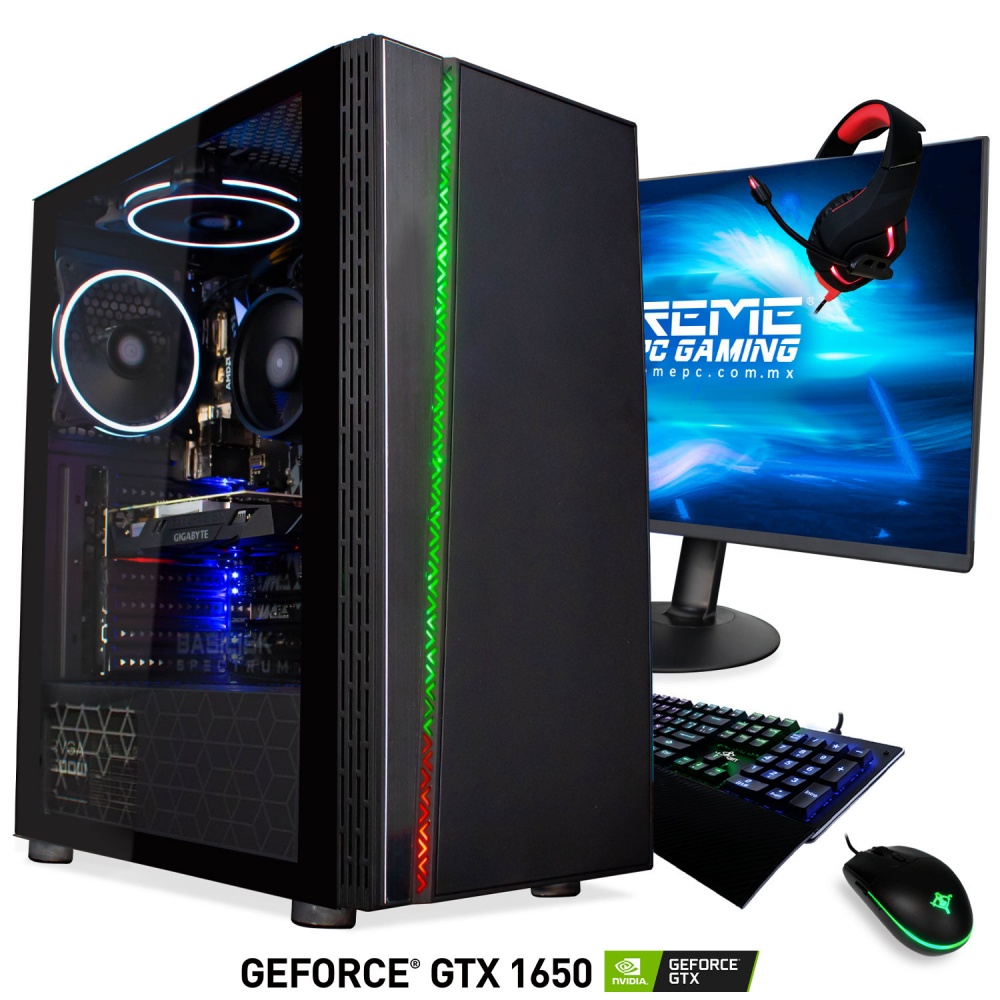Computadora Gamer Xtreme PC Gaming Ryzen 5 1240GB XPGBRR516GB1650B ...