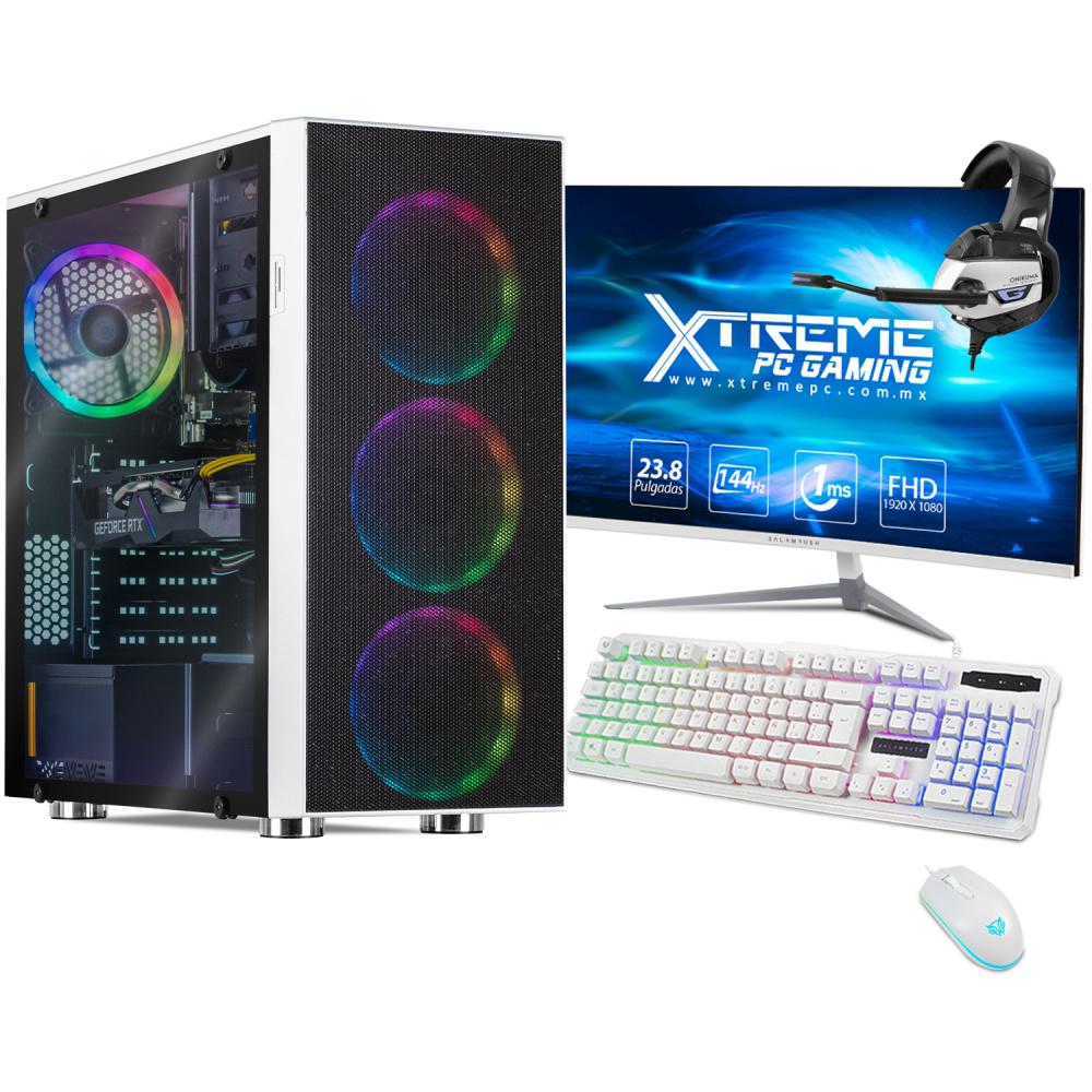 Compra Xtreme PC Gaming CM-50107, AMD Ryzen 5, 500GB SSD, XTBRR516GB2060MW | Cyberpuerta.mx