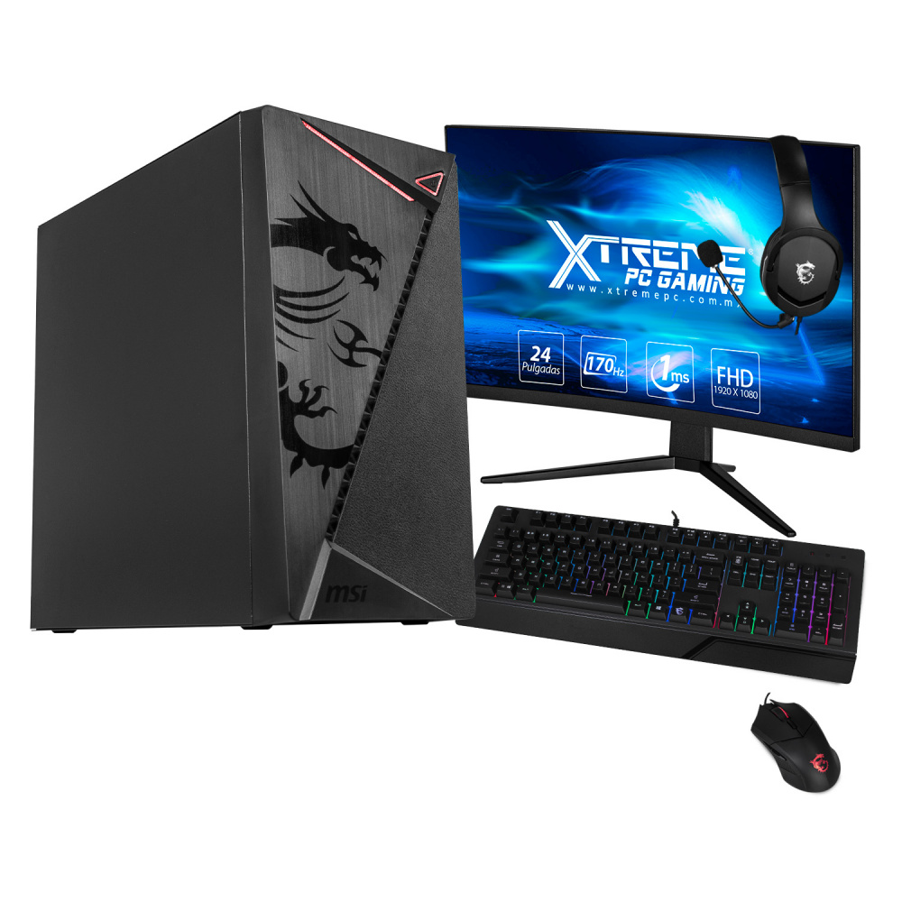 Compra Computadora Xtreme PC Gaming CM-50196, i5, 3500GB, XTMSII516GB3060MC | Cyberpuerta.mx