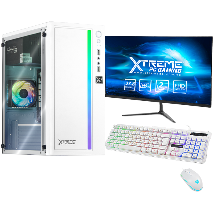 Compra Xtreme PC Gaming CM-99915, AMD E1, 240GB SSD, XTPCAMDE18GBR2MW | Cyberpuerta.mx