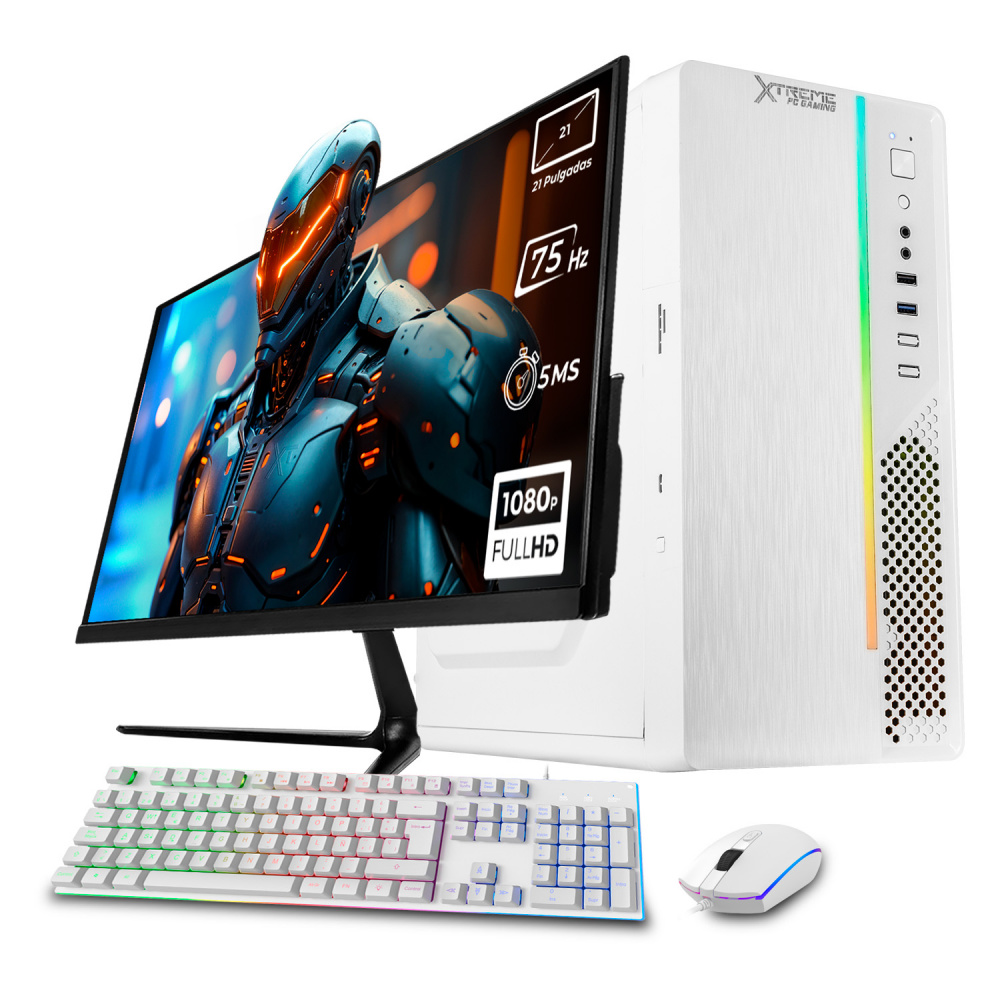 Compra Xtreme PC Gaming AMD 3000G 16GB 500GB SSD W10 + 21.5" XTPCAT16GBVEGA3MUW | Cyberpuerta.mx