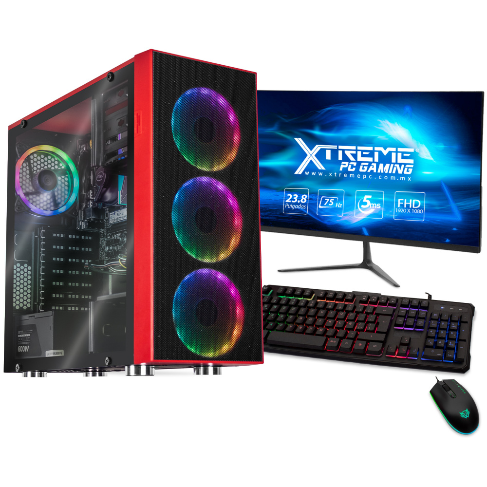 Compra Computadora Xtreme PC Gaming CM-99927, Ci7, 500GB, XTPCI716GBHD750MR | Cyberpuerta.mx
