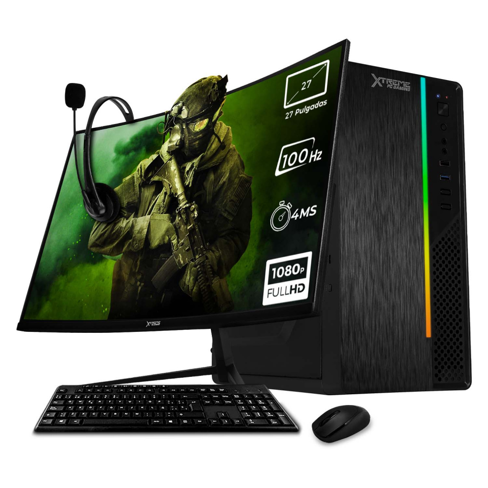 Computadora Gamer Xtreme PC Gaming CM-05469, Intel Pentinum Silver ...