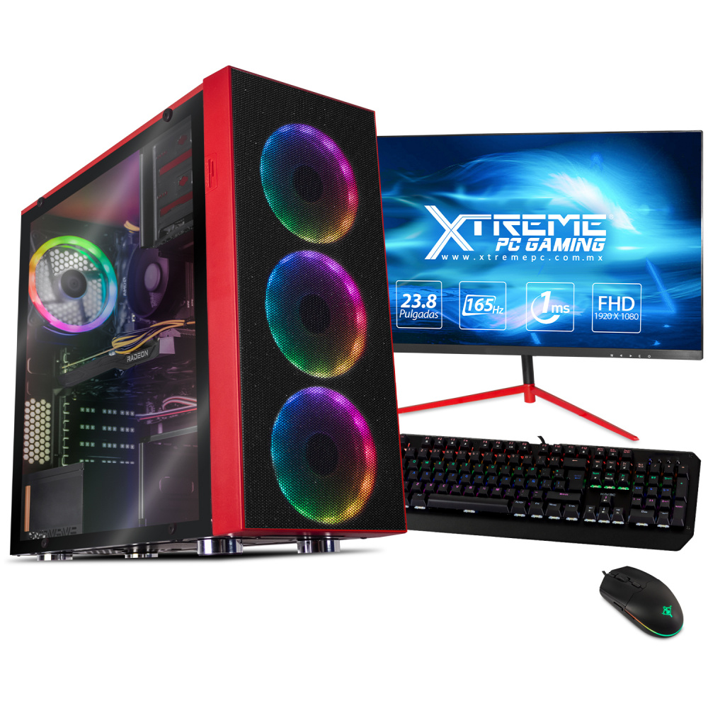 Compra Computadora Xtreme PC Gaming CM-99930 Ryzen 5, 500GB, XTPCR516GB6600MR | Cyberpuerta.mx