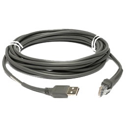 Compra Zebra Cable USB A, 4.5 Metros, Gris CBA-U10-S15ZAR | Cyberpuerta.mx