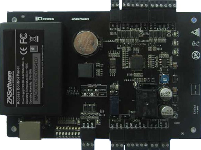 ZKSoftware C3-200 Control de Acceso para 2 Puertas y 4 Lectoras TAC7200 ...