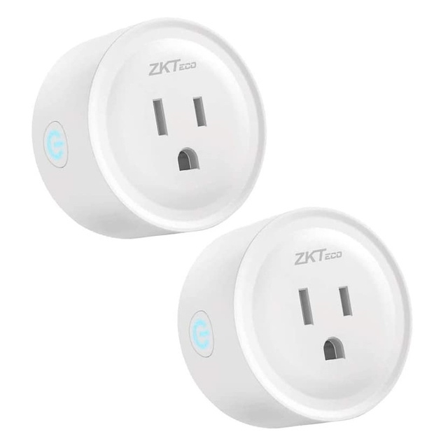 Compra ZKTeco Smart Plug SP1, WiFi, 1 Conector, 1200W, 10A, 2 Piezas ...