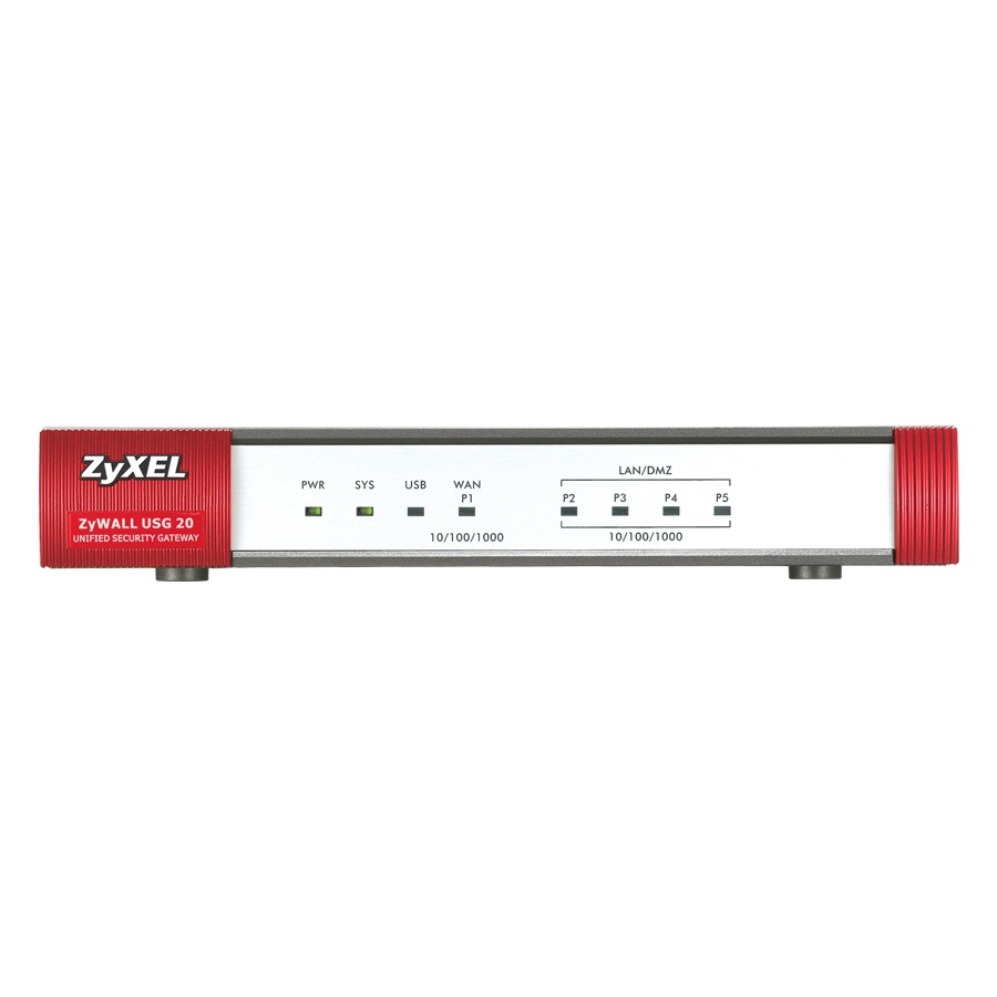Compra ZyXEL Gateway/Firewall ZyWALL USG 20, Alámbrico, 100 Mbit/s ...