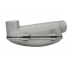Crouse-Hinds Caja Condulet LBD-8800, 2 Puertos, 3", Aluminio ...