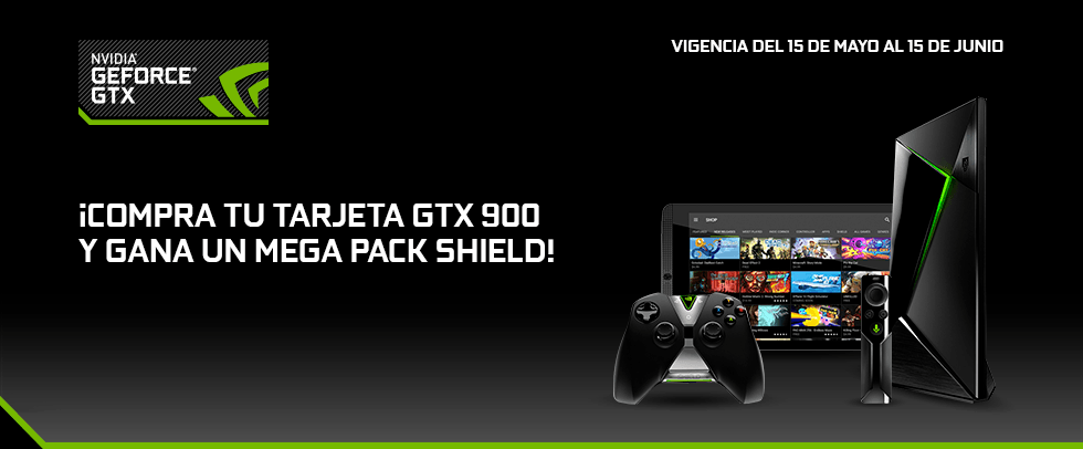 Rifa NVIDIA Pack Shield | Cyberpuerta.mx