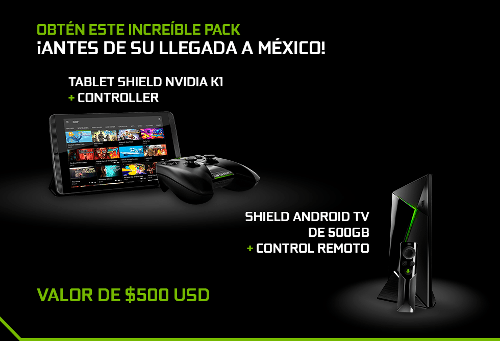 Rifa NVIDIA Pack Shield | Cyberpuerta.mx